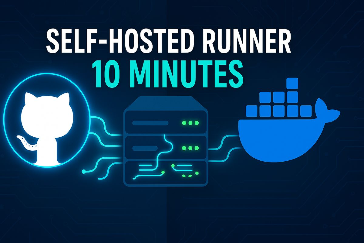 Use Docker To Set Up A Self Hosted Github Actions Runner In 10 Minutes 3272